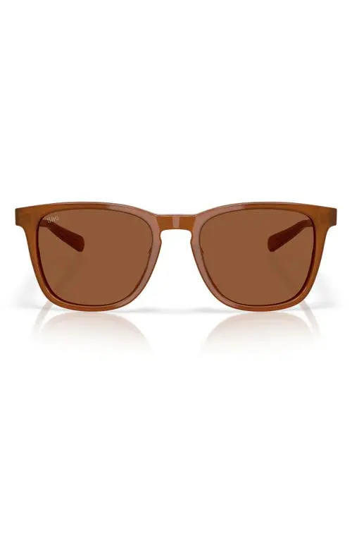 COSTA DEL MAR Sullivan Square Sunglasses - Red Sands/ Copper 580g