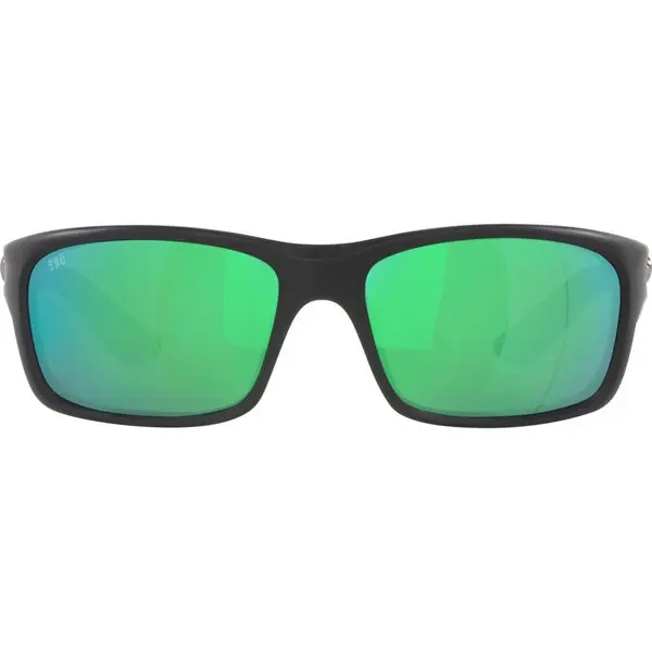 COSTA DEL MAR Jose Pro Polarized Rectangle Sunglasses - Matte Black