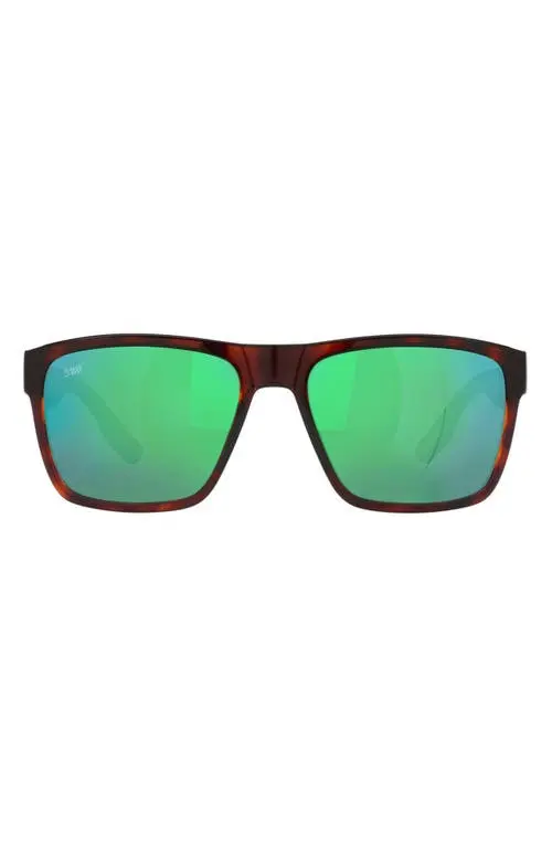 COSTA DEL MAR Paunch Xl 59mm Square Sunglasses - Tortoise