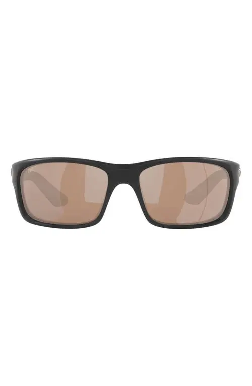 COSTA DEL MAR Jose Pro Rectangular Sunglasses - Matte Black