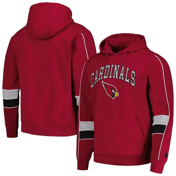 STARTER Arizona S Captain Pullover Hoodie