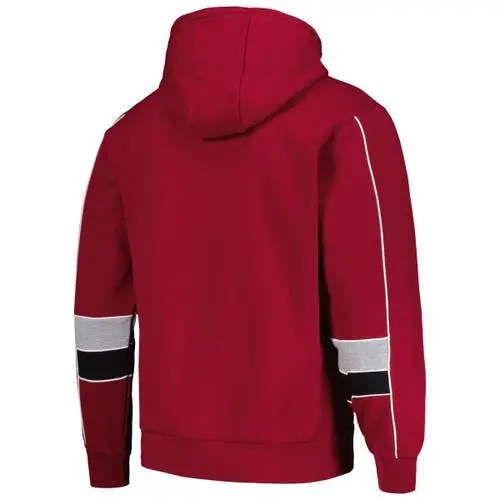 STARTER Arizona Cardinals Captain Pullover Hoodie