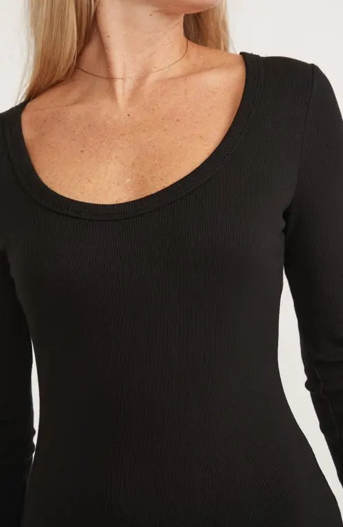 Marine Layer Lexi Ribbed Midi Dress
