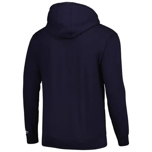 STARTER Tennessee Titans Post Season Full-zip Hoodie - Navy