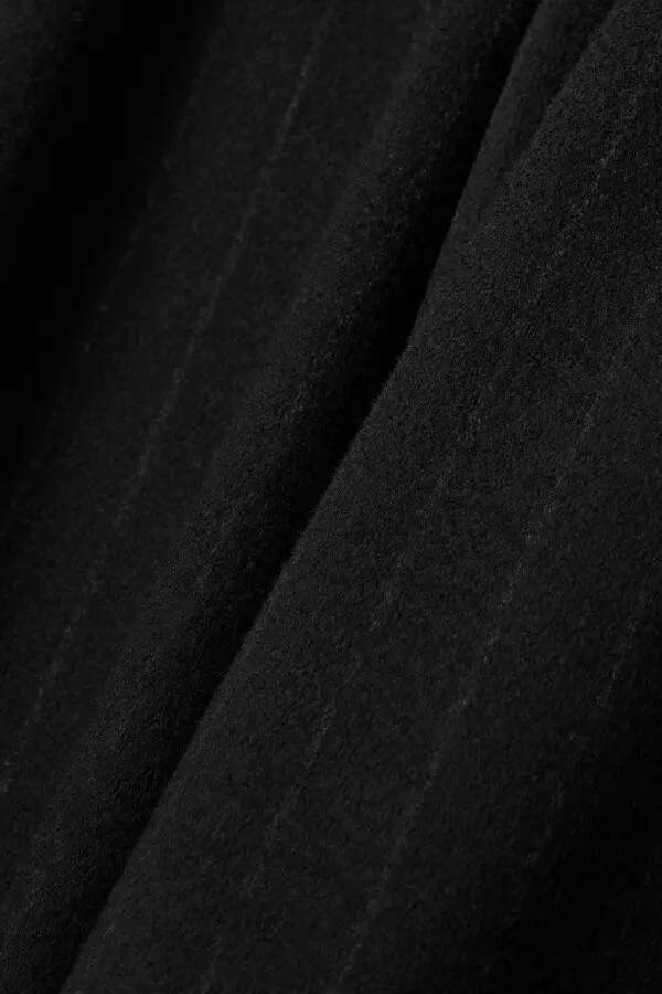 THE ROW Rufos Pinstriped Cashmere Wide-leg Pants