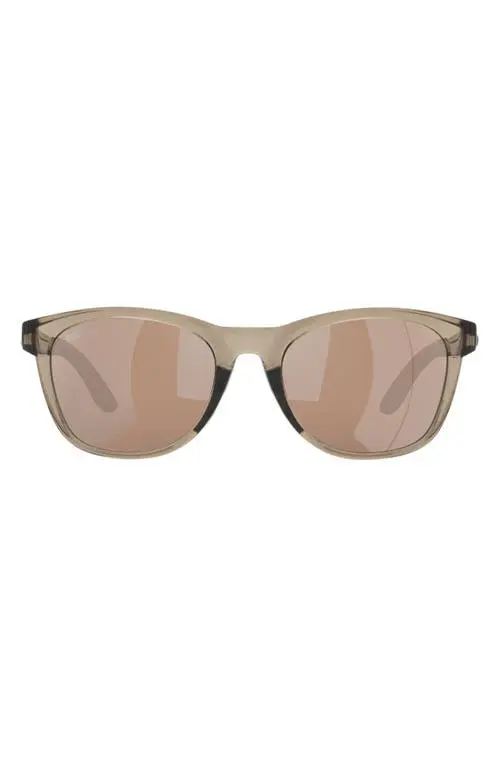 COSTA DEL MAR Aleta Round Frame Sunglasses - Crystal Beige