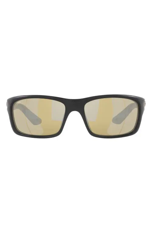 COSTA DEL MAR Jose Pro Rectangular Sunglasses - Matte Black