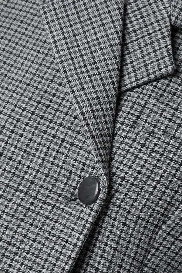 FERRAGAMO Houndstooth Wool Blazer