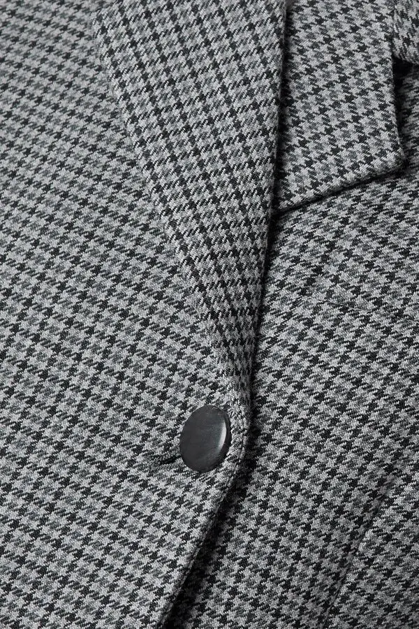 FERRAGAMO Houndstooth Wool Blazer