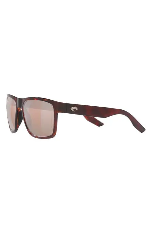 COSTA DEL MAR Paunch Xl 59mm Square Sunglasses - Copper