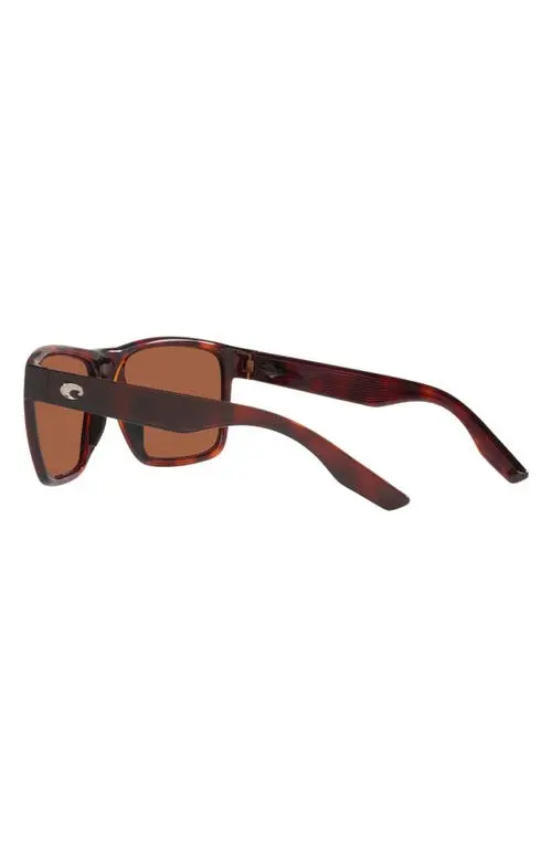 COSTA DEL MAR Paunch Xl 59mm Square Sunglasses - Copper