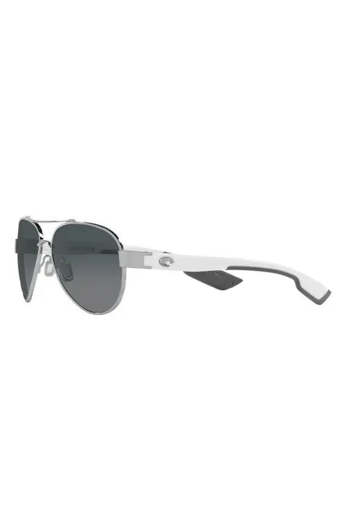 COSTA DEL MAR Loreto 56mm Pilot Sunglasses