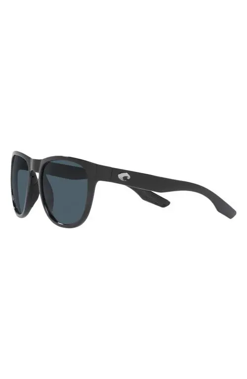 COSTA DEL MAR Irie Pilot Sunglasses - Black