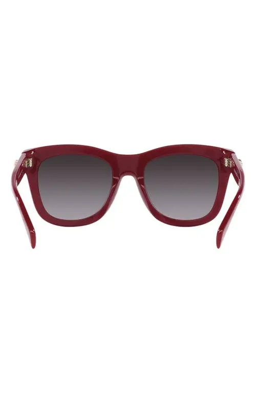 Michael Kors Empire 52mm Square Sunglasses - Red