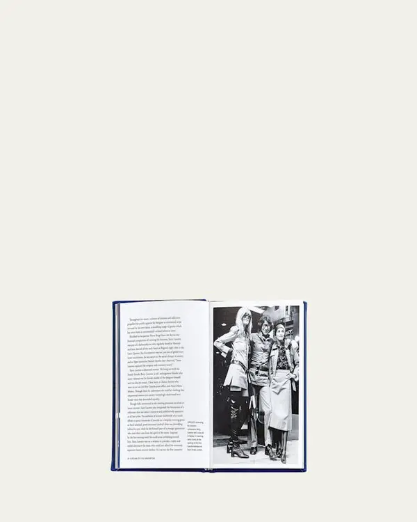 GRAPHIC IMAGE Little Book Of Yves Saint Laurent" Leather Bound Book Emma Baxter-wright