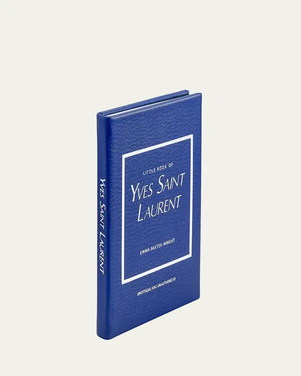 GRAPHIC IMAGE Little Book Of Yves Saint Laurent" Leather Bound Book Emma Baxter-wright