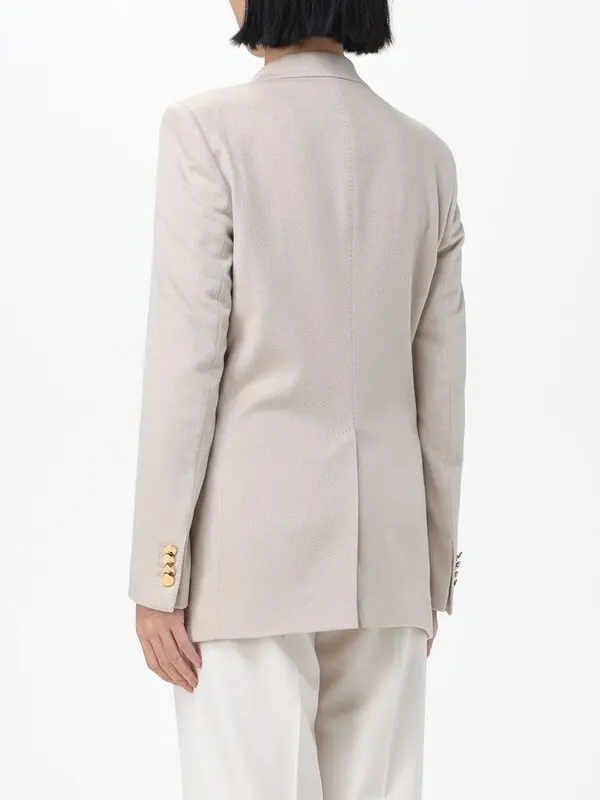 Tagliatore Notched Lapel Jacket - Beige
