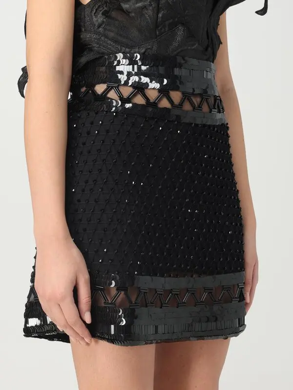 Alberta Ferretti Sequined Mini Skirt