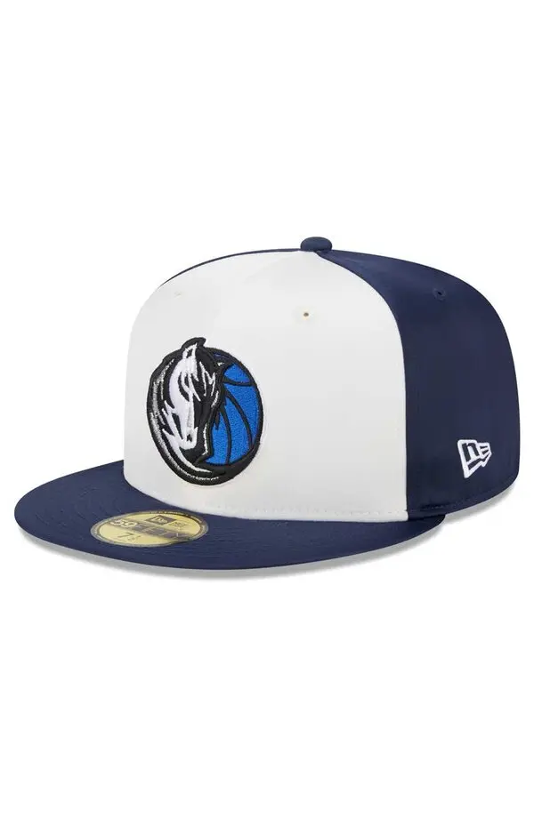 New Era Dallas Mavericks Throwback Satin 59fifty Fitted Hat