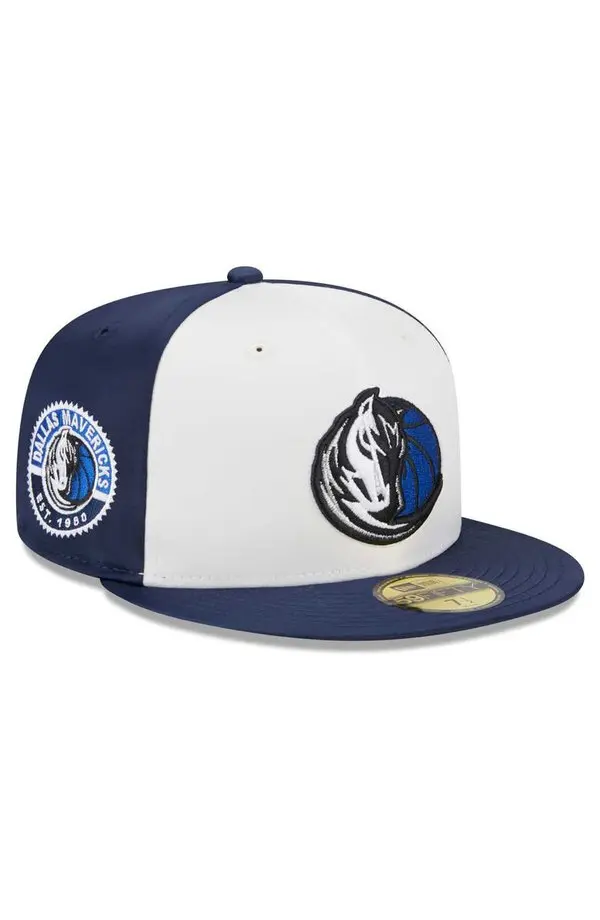New Era Dallas Mavericks Throwback Satin 59fifty Fitted Hat