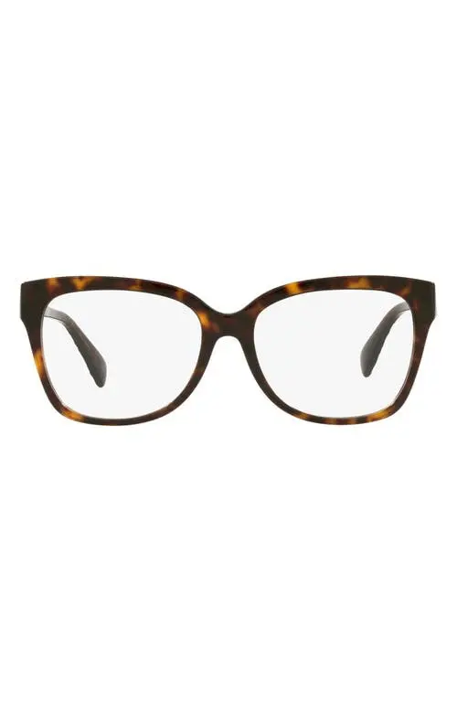 Michael Kors Palawan Square Eyeglasses - Dk Tort