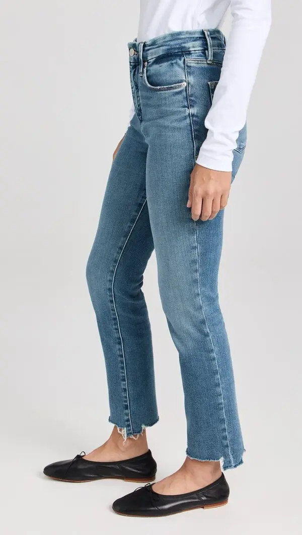 Good American Good Legs Straight Jeans - Indigo514