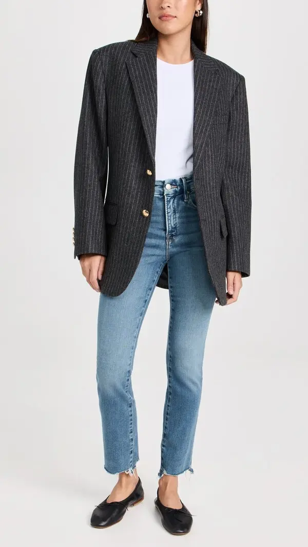 Good American Good Legs Straight Jeans - Indigo514