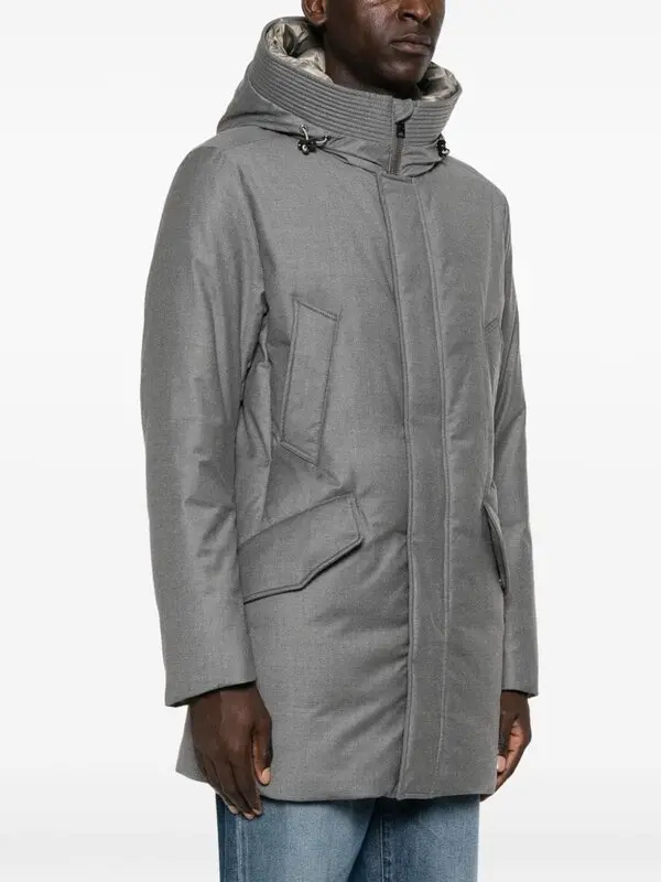 Woolrich Hooded High-neck Parka