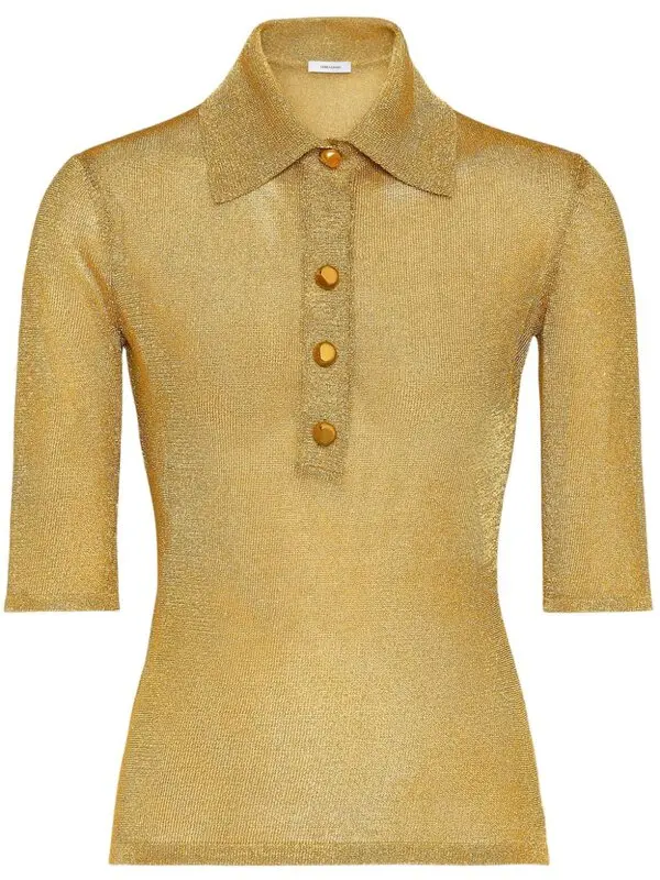 FERRAGAMO Tone Cotton Blend Top