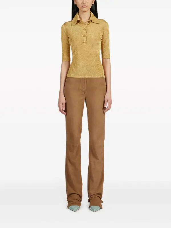 FERRAGAMO Tone Cotton Blend Top