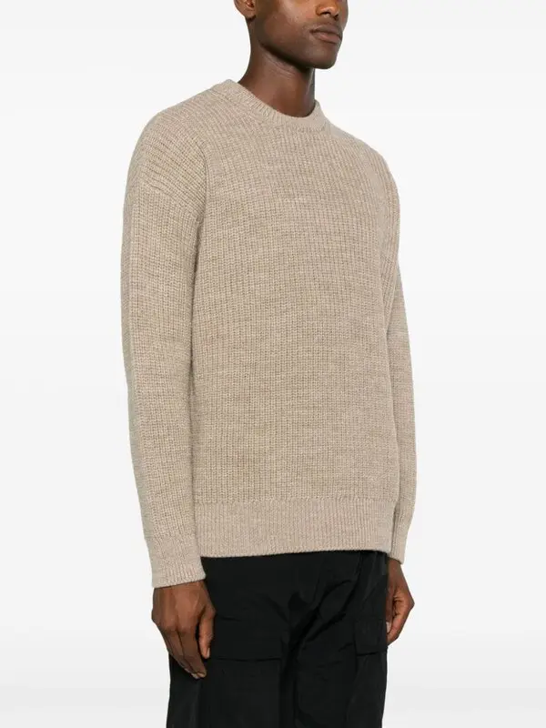 MARINE SERRE Ribbed-knit Jumper