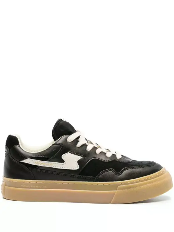 S.W.C STEPNEY WORKERS CLUB Pearl S-strike Leather Sneakers