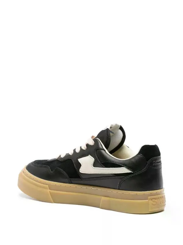 S.W.C STEPNEY WORKERS CLUB Pearl S-strike Leather Sneakers