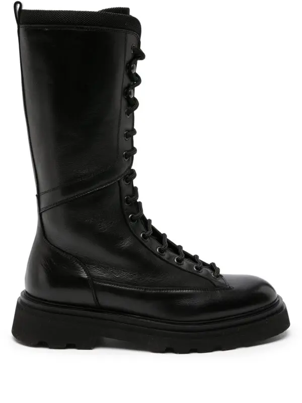 DOUCAL'S Lace-up Leather Boots