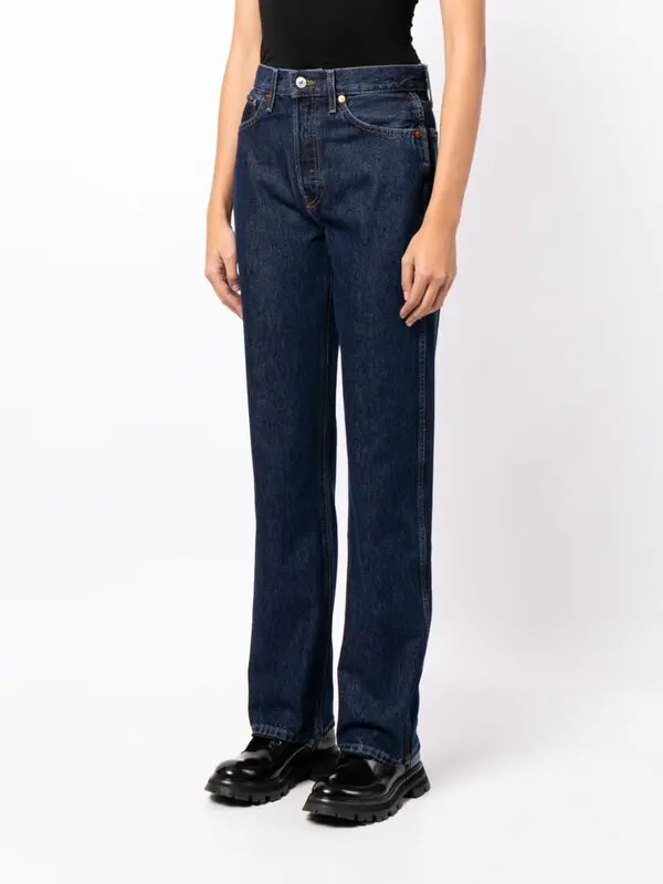 RE/DONE High-rise Loose Jeans - Blue