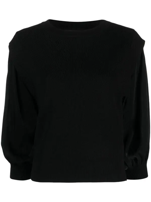 Dkny Long-sleeve Fine-ribbed Jumper