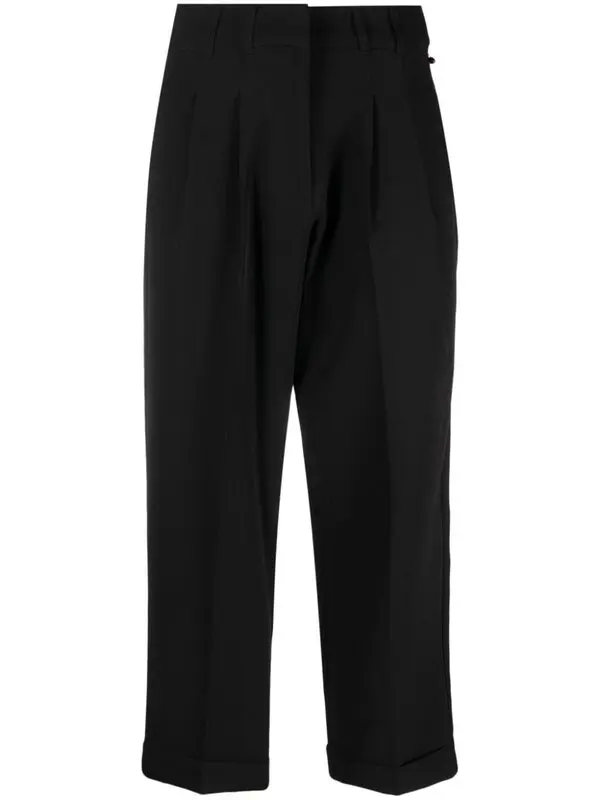 Dkny High-waist Tapered Trousers