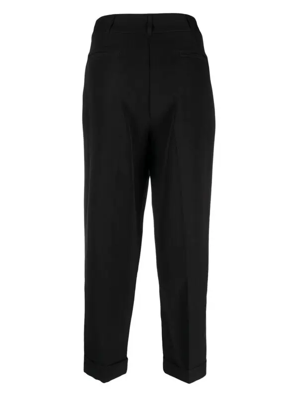 Dkny High-waist Tapered Trousers