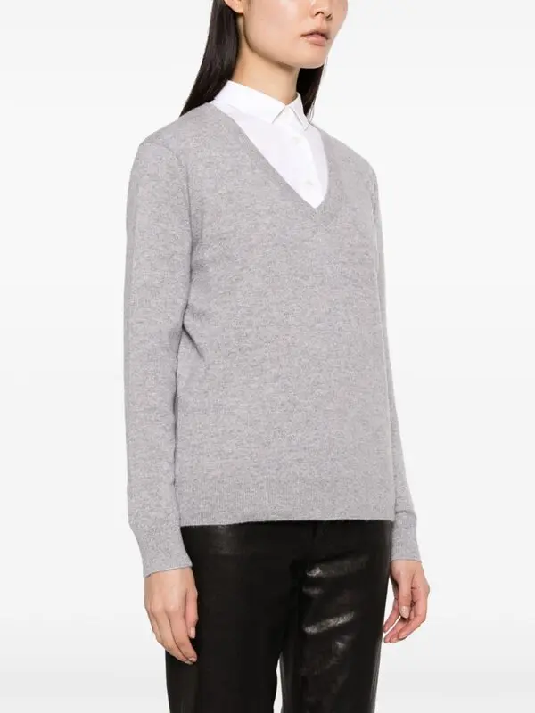 Vince Weekend Cashmere Jumper - Grey