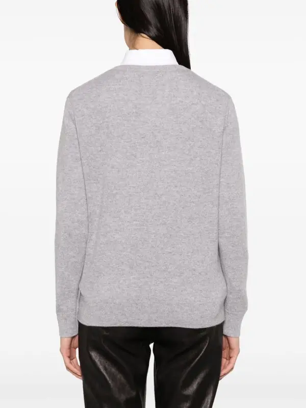 Vince Weekend Cashmere Jumper - Grey