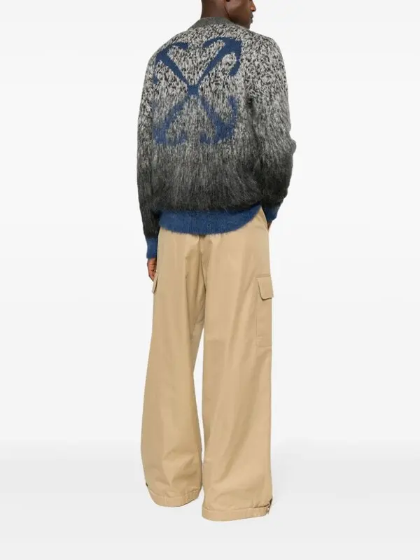 Off-White Arrows-print Degradé Jumper