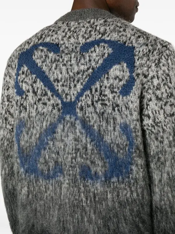 Off-White Arrows-print Degradé Jumper