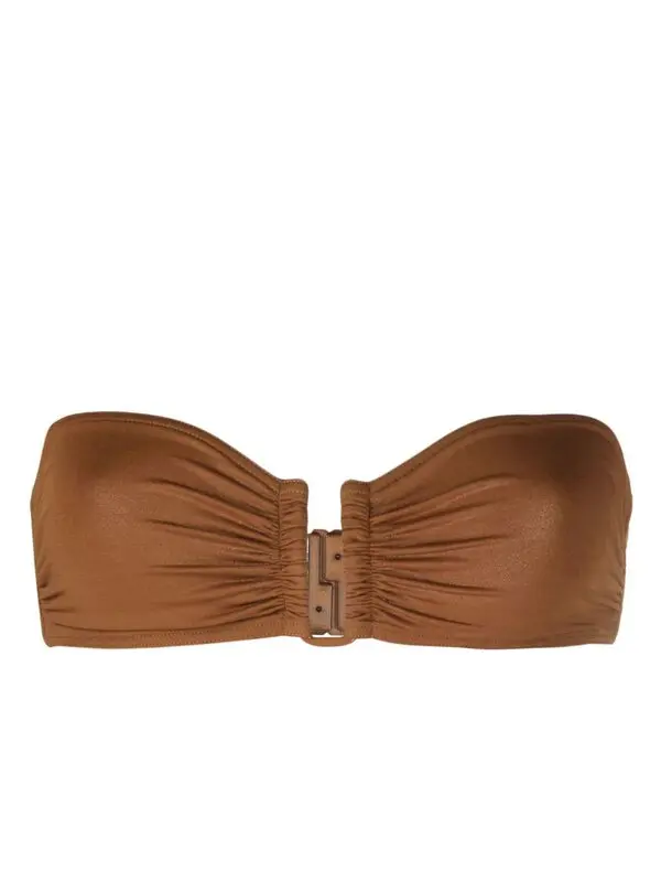 ERES Show Bandeau Bikini Top - Brown