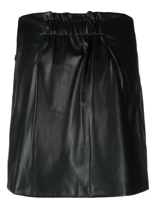 Dkny Mid-rise Mini Wrap Skirt