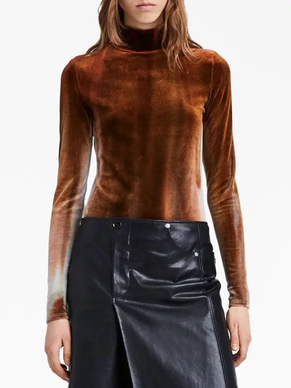 Proenza Schouler Ice Dyed Velvet Top