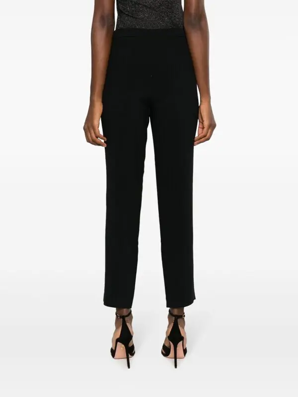 Federica Tosi Satin-trimmed Ankle-length Trousers