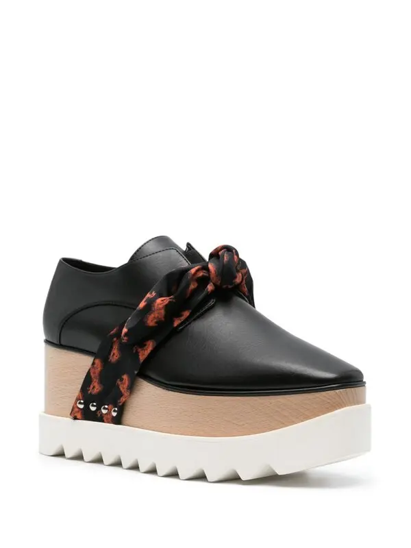 Stella McCartney Elyse Platform Derby Shoes - Black