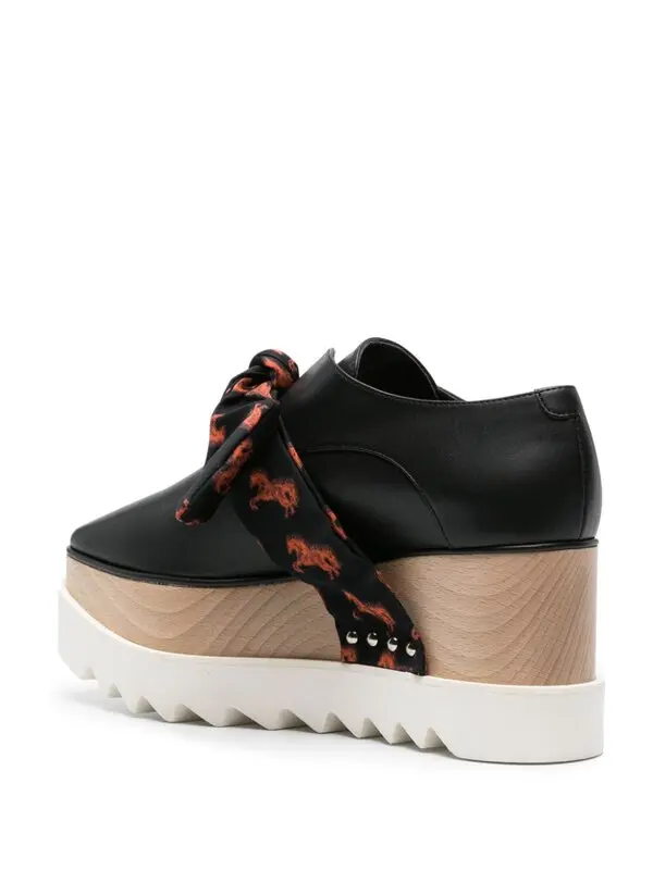 Stella McCartney Elyse Platform Derby Shoes - Black
