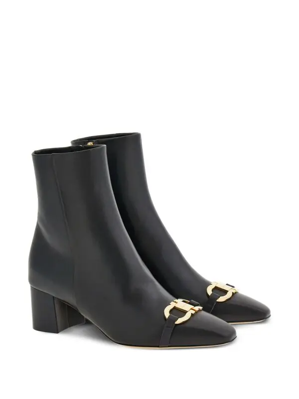 FERRAGAMO 60mm Gancini Buckle Ankle Boots