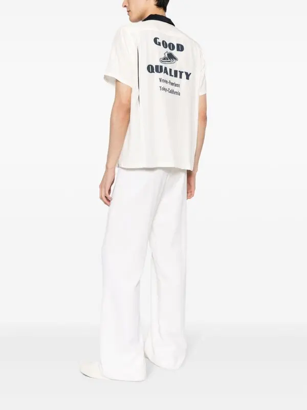 Visvim Hacking Short-sleeve Silk Shirt - White